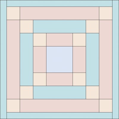 Chimneys and Cornerstones Quilt Block | HowStuffWorks