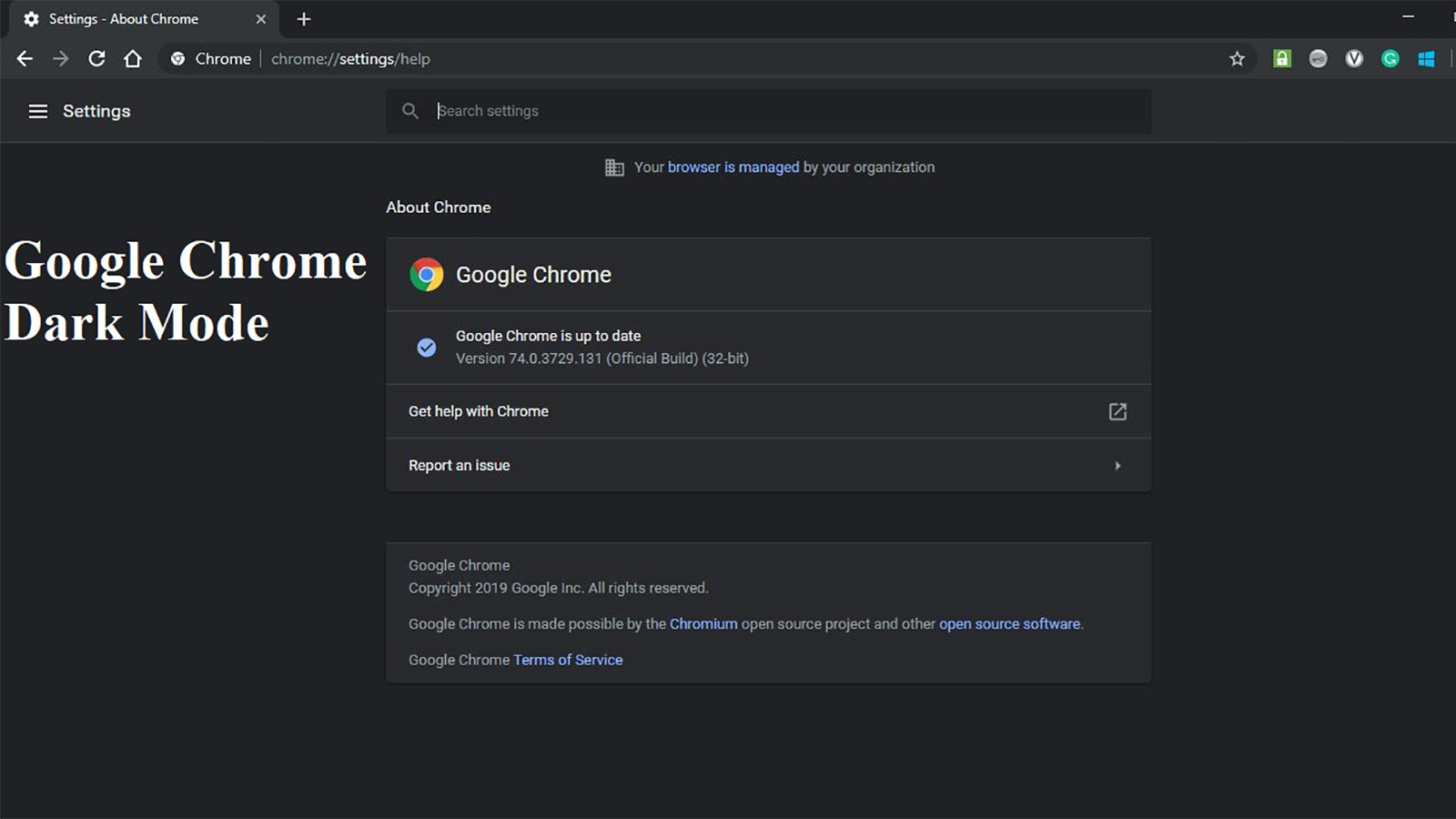 Cs Takar tsd Ki A Szob t Egyszer s g Chrome Switch To Dark Mode