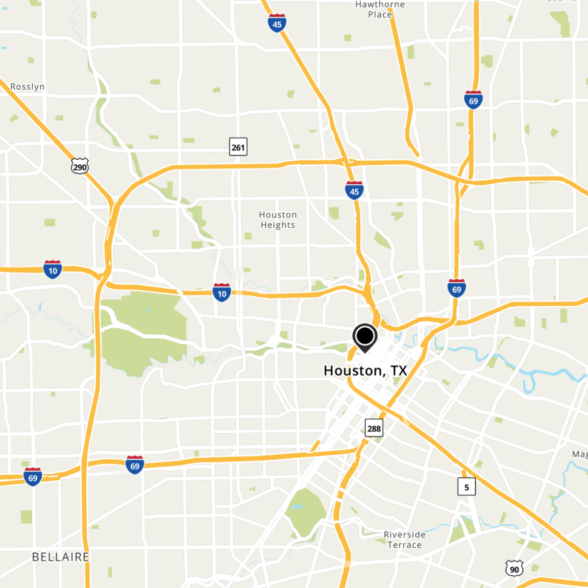 Houston, TX Map & Directions - MapQuest