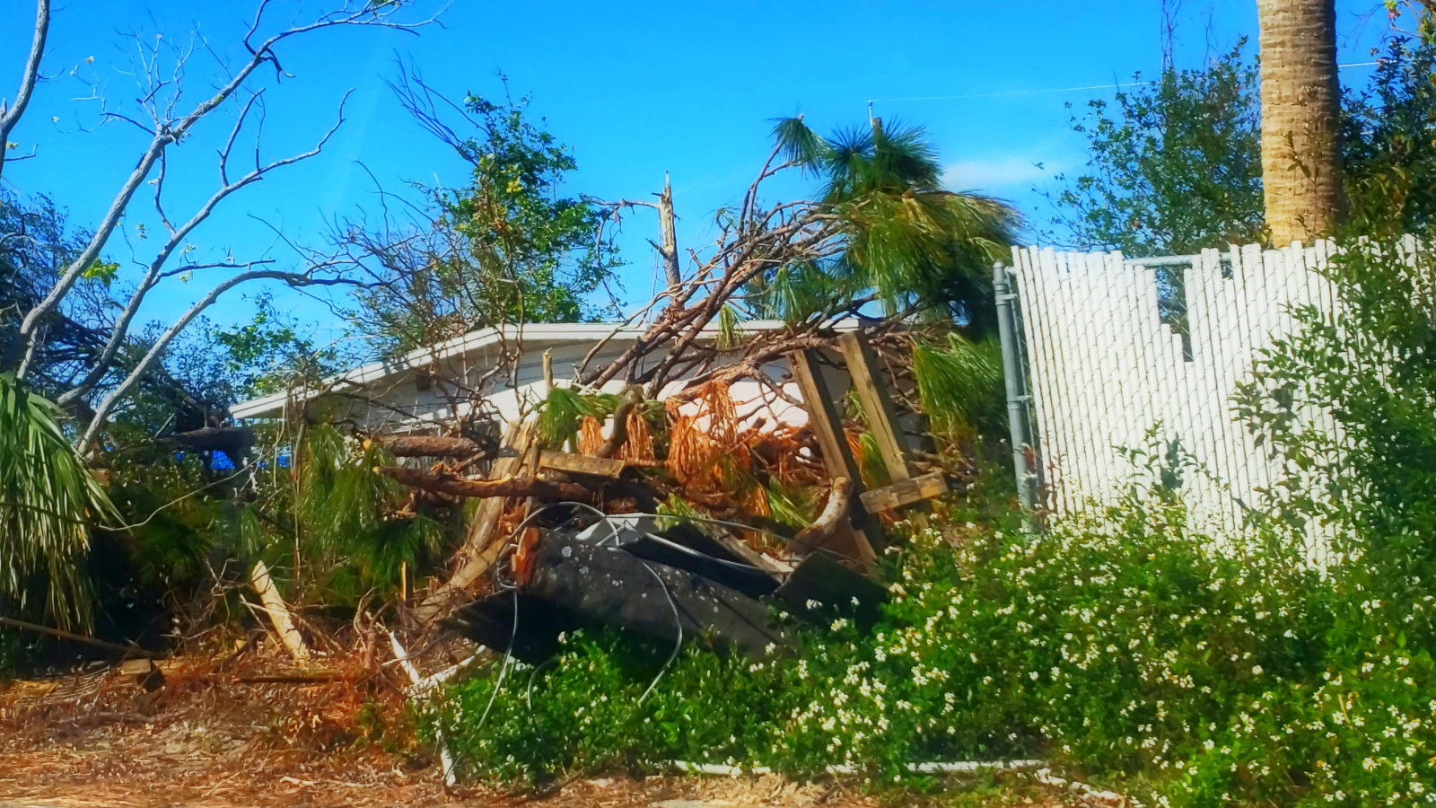 Naples Hurricane Charley Damage Ian Swamps Southwest Florida, Trapping