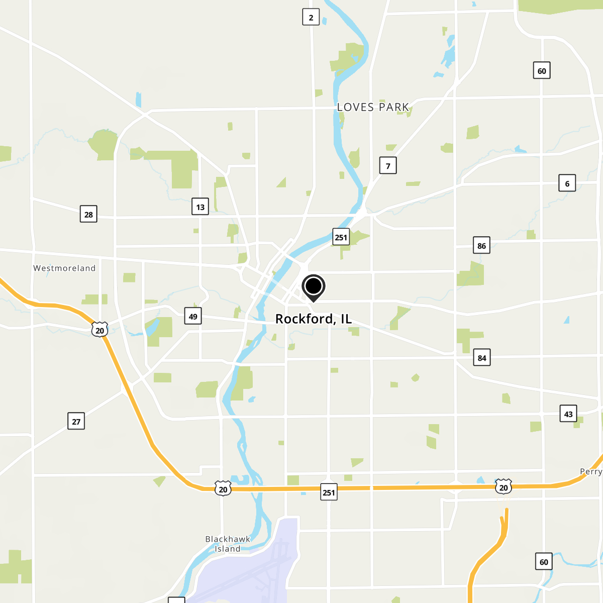 Elgin, IL Map & Directions - MapQuest