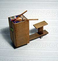 Old Wood Crate Scooter