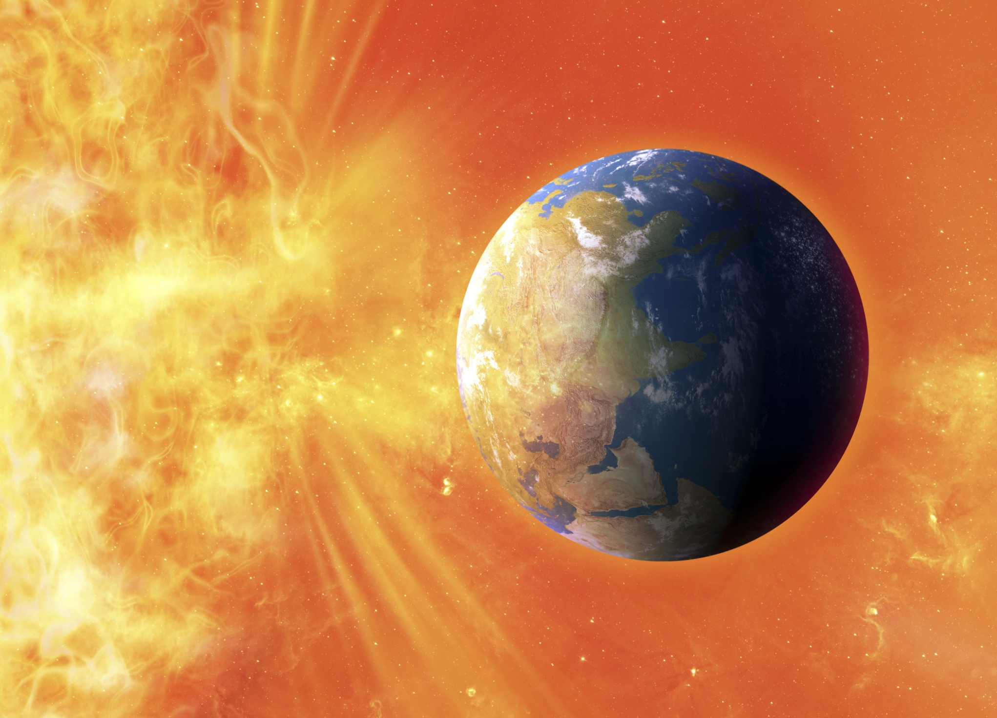 Sun Explodes With Massive Solar Flare Triggers Radiation Storm On Sun Explodes With Massive Solar Flare Triggers Radiation Storm On