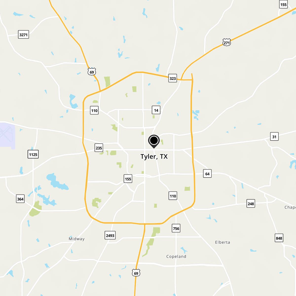 Google Maps Tyler Texas Printable Maps