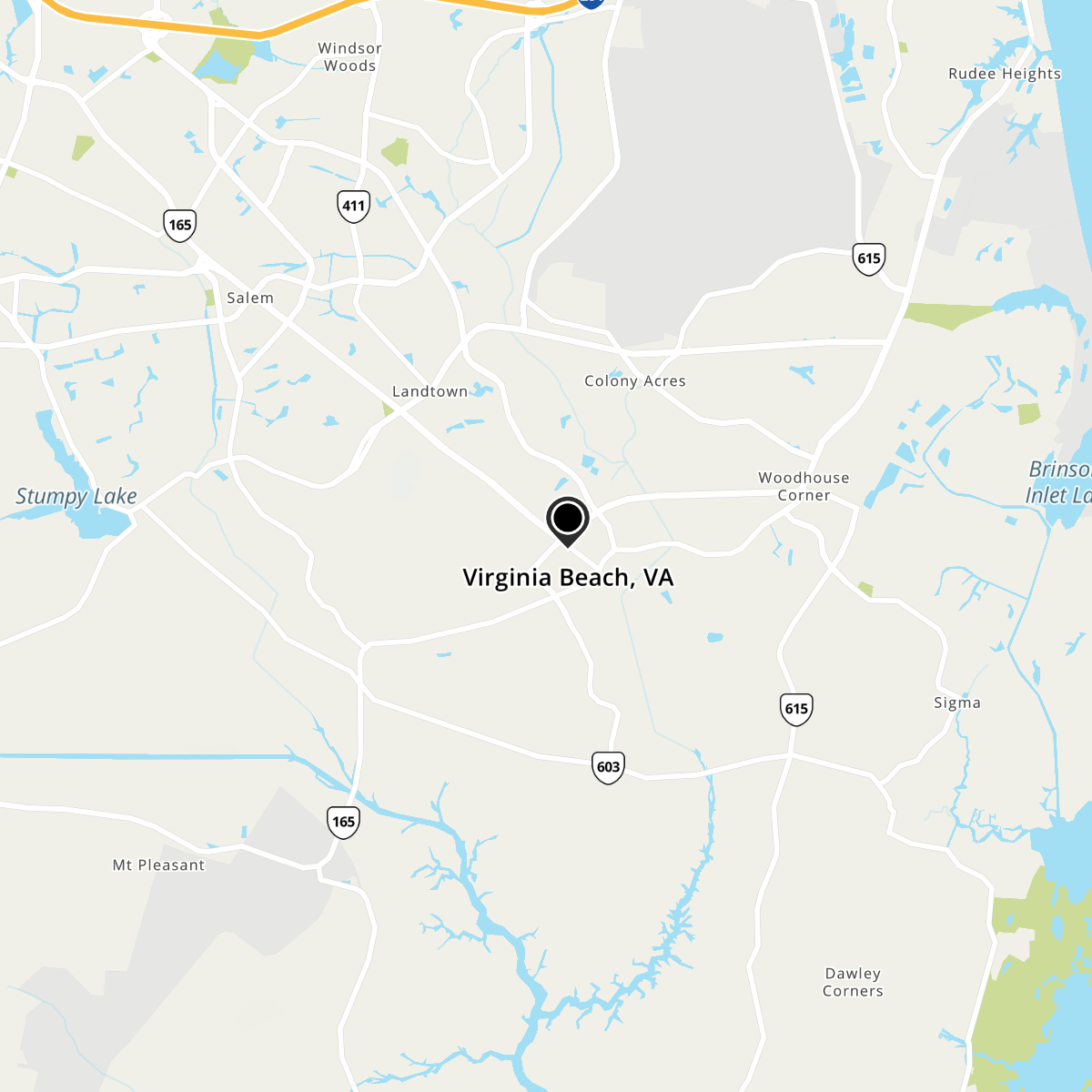 Virginia Beach, VA Map & Directions - MapQuest